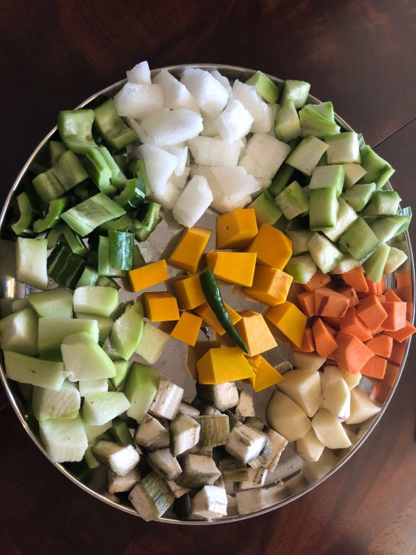 7 Kari Kootu (7 Vegetable Kootu) | Rasaala